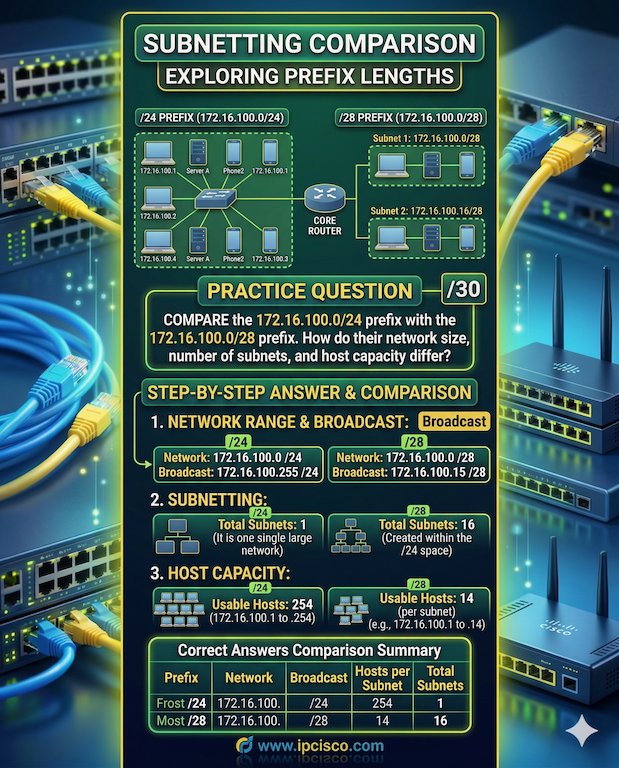 Subnetting Examples Made Easy – Practice Questions & Guide