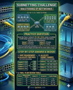 Subnetting Examples Made Easy – Practice Questions & Guide