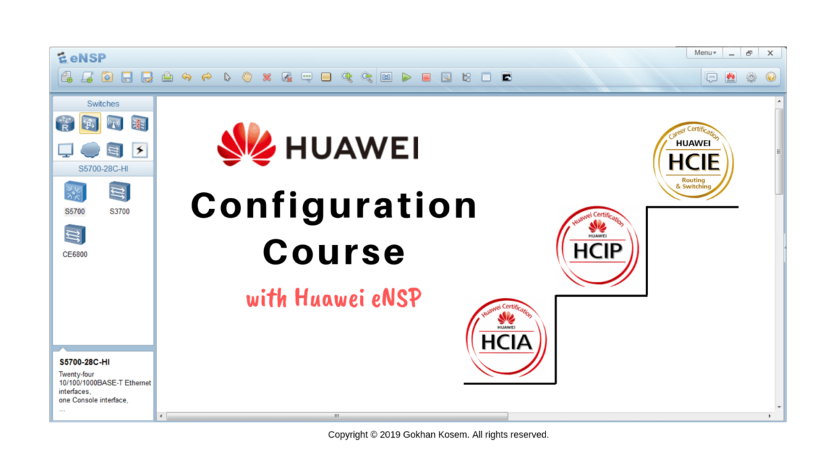 Huawei Configuration Course | eXcellent HCNA Labs IPCisco