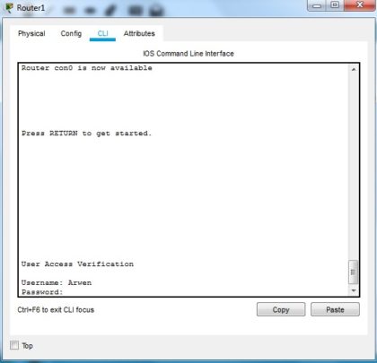 Cisco RADIUS Server Configuration on Packet Tracer ⋆