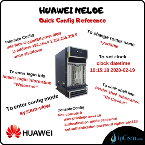Basic Huawei Router Configuration | Huawei NE 40 Configuration! ⋆