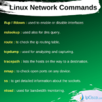 Top 35 Network Commands in Linux | arp | route | ip | netstat | dig⋆ IpCisco