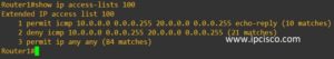 Extended ACL Cisco Configuration on GNS3 | 4 Steps ⋆ IpCisco