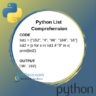 Python List Comprehension | Creating Lists From Lists ⋆ IpCisco
