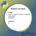 Python List Methods | ⋆ IpCisco