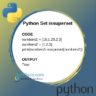 Python Set Methods | Add | Discard | Union | Difference | Copy ⋆ IpCisco