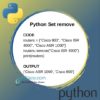 Python Set Methods | Add | Discard | Union | Difference | Copy ⋆ IpCisco