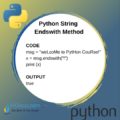 Python String Methods | lower | upper | format | strip | join method⋆ ...