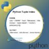 Python Tuple Access | Using Python Index Operator with Tuples ⋆ IpCisco
