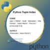 Python Tuple Access | Using Python Index Operator with Tuples ⋆ IpCisco