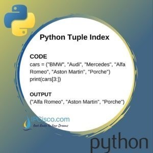 Python Tuple Access | Using Python Index Operator with Tuples ⋆ IpCisco