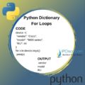 Python Iterate Dictionary | How To Use "For Loop" With Dictionary⋆ IpCisco