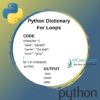 Python Iterate Dictionary | How To Use "For Loop" With Dictionary⋆ IpCisco