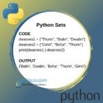 Python Sets | Methpds of Python Sets | Set | Add | Remove | Len⋆ IpCisco