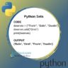 Python Sets | Methpds of Python Sets | Set | Add | Remove | Len⋆ IpCisco