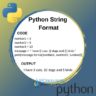 Python String Format ⋆ IpCisco