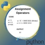Python Operators ⋆ IpCisco