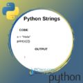 Python Strings ⋆ IpCisco