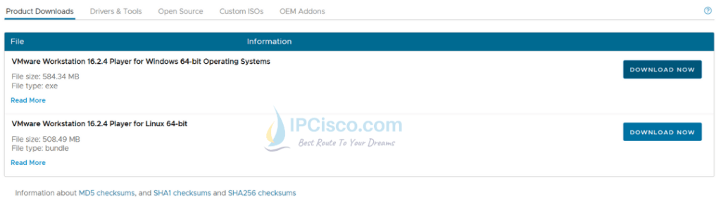 VMware Download and VMware Workstation Installation ⋆ IpCisco