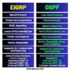EIGRP vs OSPF ⋆ | Comparison OSPF & EIGRP Routing Protocols