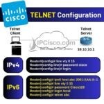 Cisco Telnet Configuration: IPv4 And IPv6 ⋆ | How to Configure Telnet
