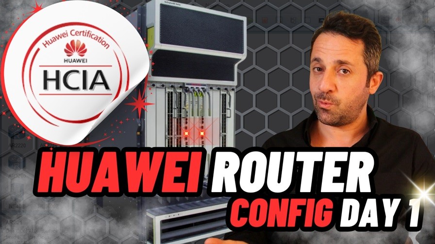 Basic Huawei Configuration Example ⋆ |Huawei Hand On Experience