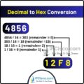 Binary, Hex and Decimal Conversion ⋆ | Hex to Decimal to Binary