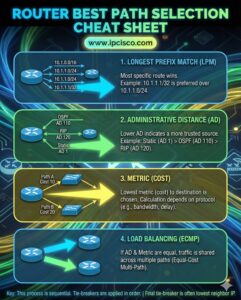 How Does A Router Determine The Best Path? ⋆ IpCisco