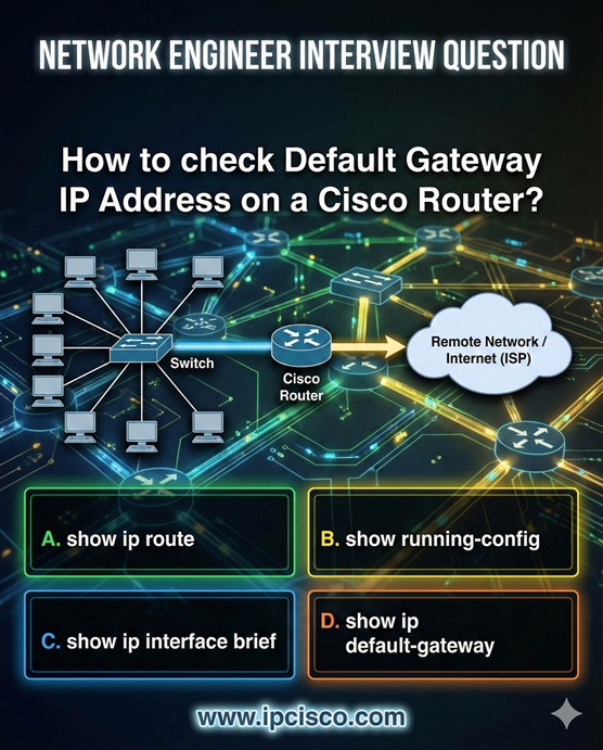 What is a Default Gateway? ⋆ | How to Check Default Gateway IP?
