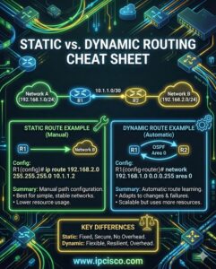 What Is The Difference Between Static And Dynamic Routing тлж