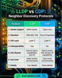 LLDP | Link Layer Discovery Protocol | How LLDP Works? ⋆